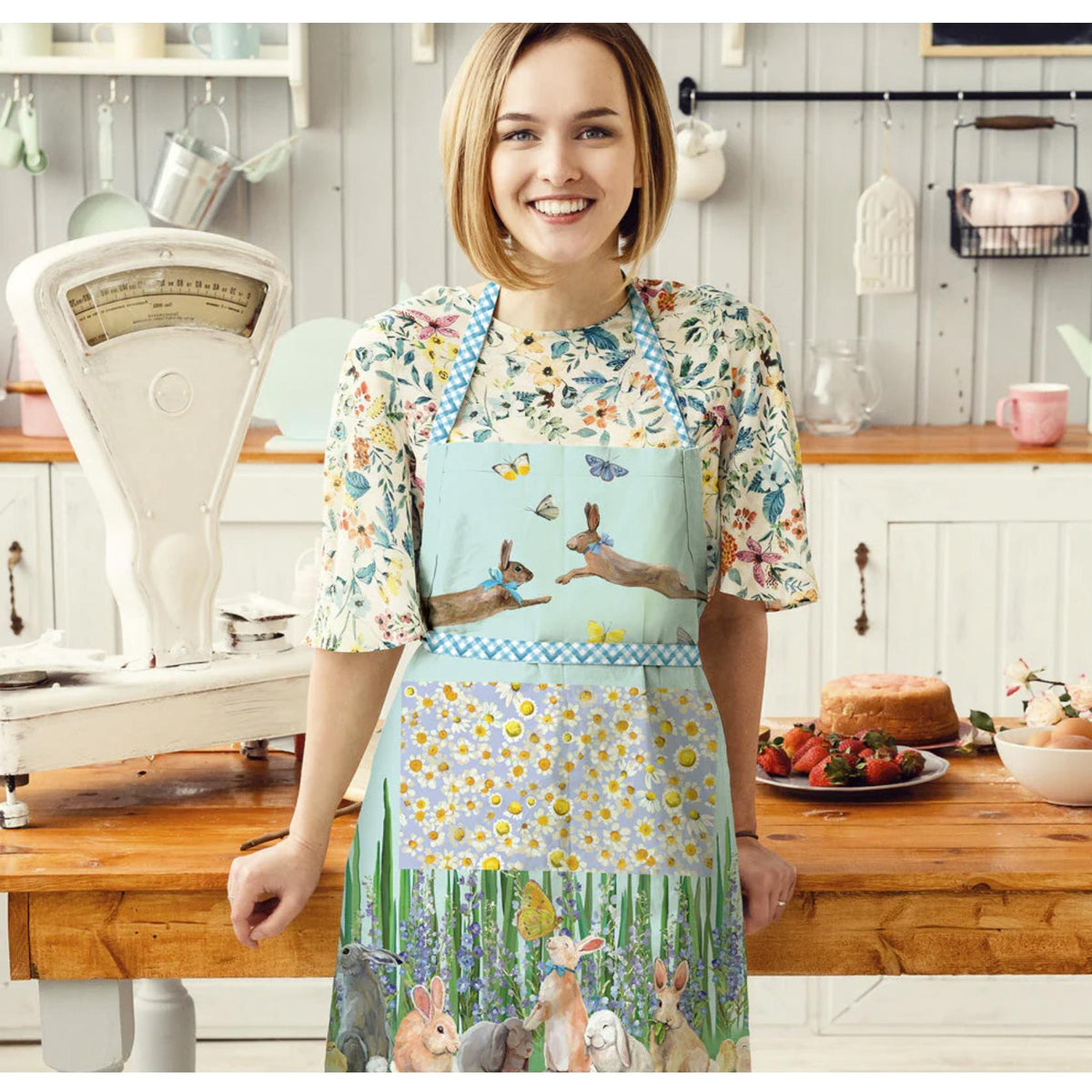 Apron Springtime Bunnies-Chefs Bazaar – Chefs Bazaar