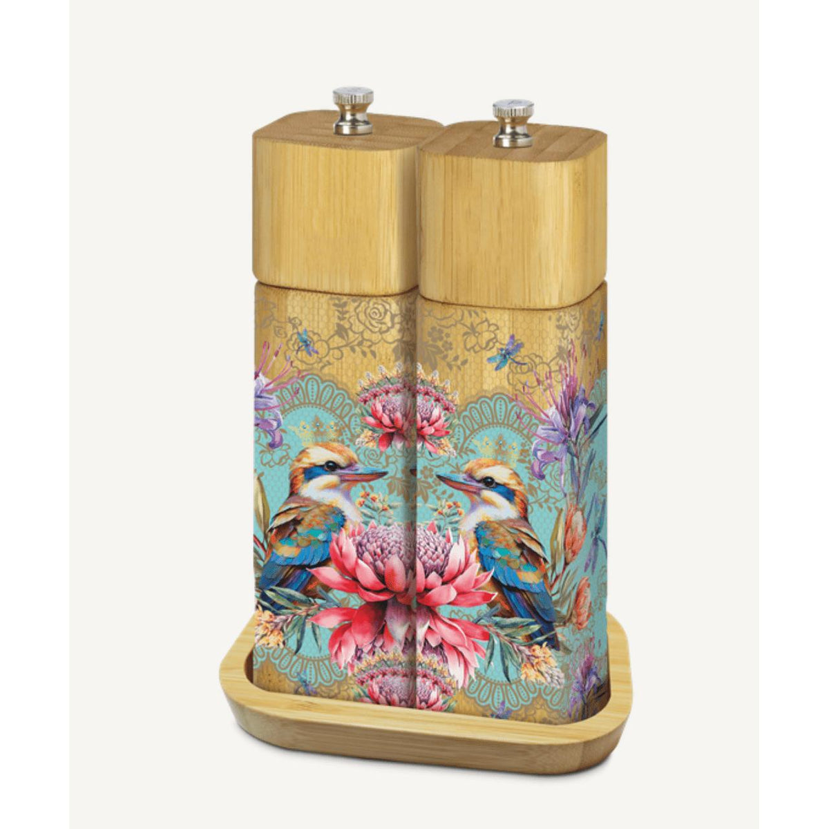 Salt and Pepper Grinder - Vintage Kookaburras – Chefs Bazaar