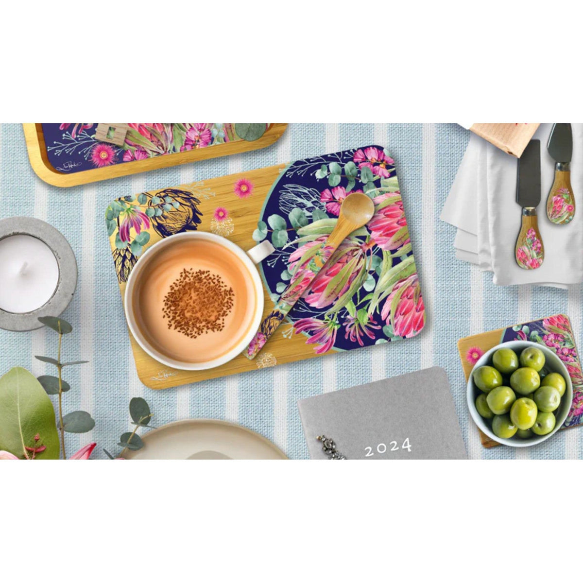 Tea Time Tray - Blush Beauty – Chefs Bazaar