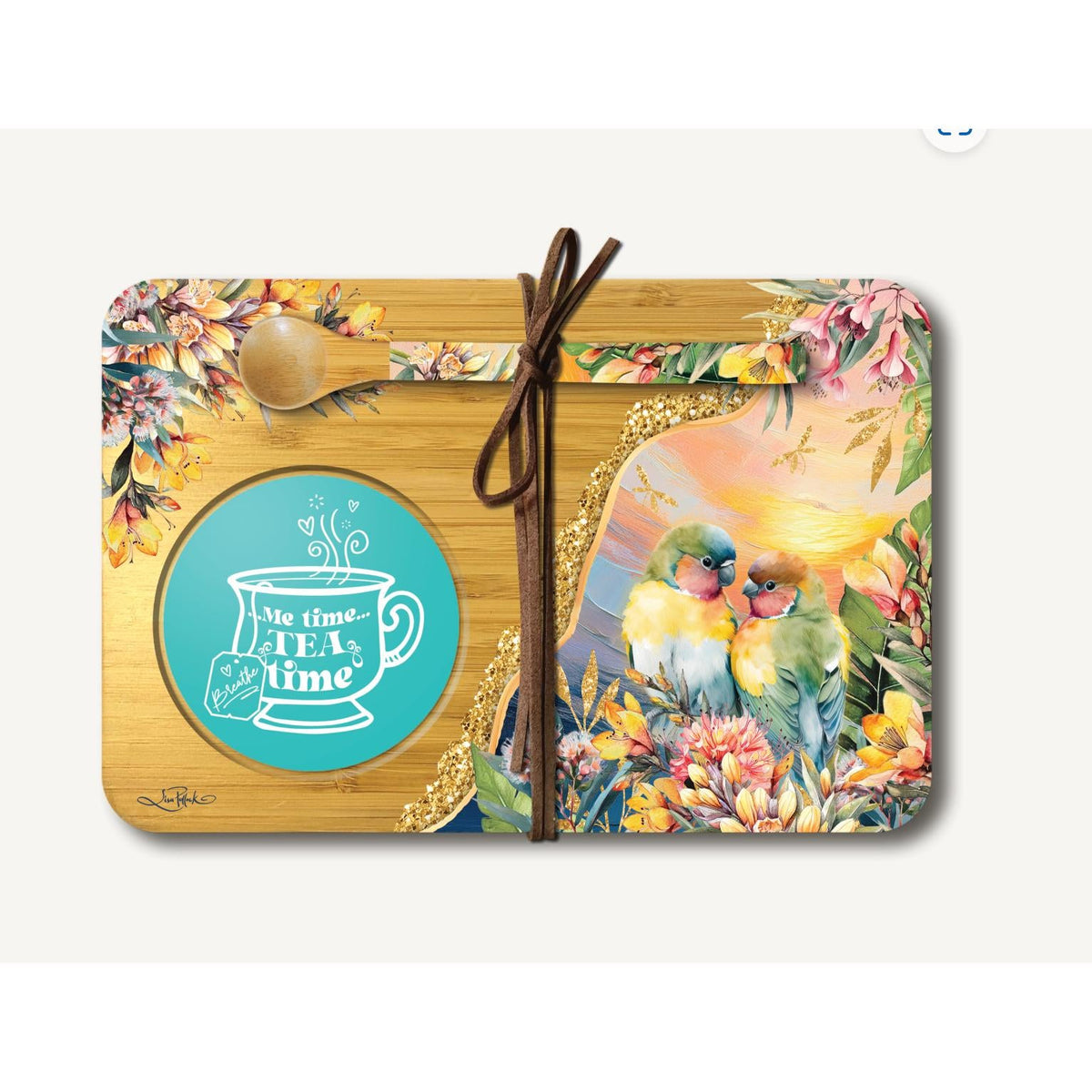 Tea Time Tray - Love Birds – Chefs Bazaar