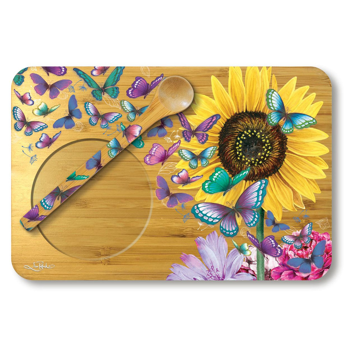 Tea Time Tray - Sunny Butterflies – Chefs Bazaar