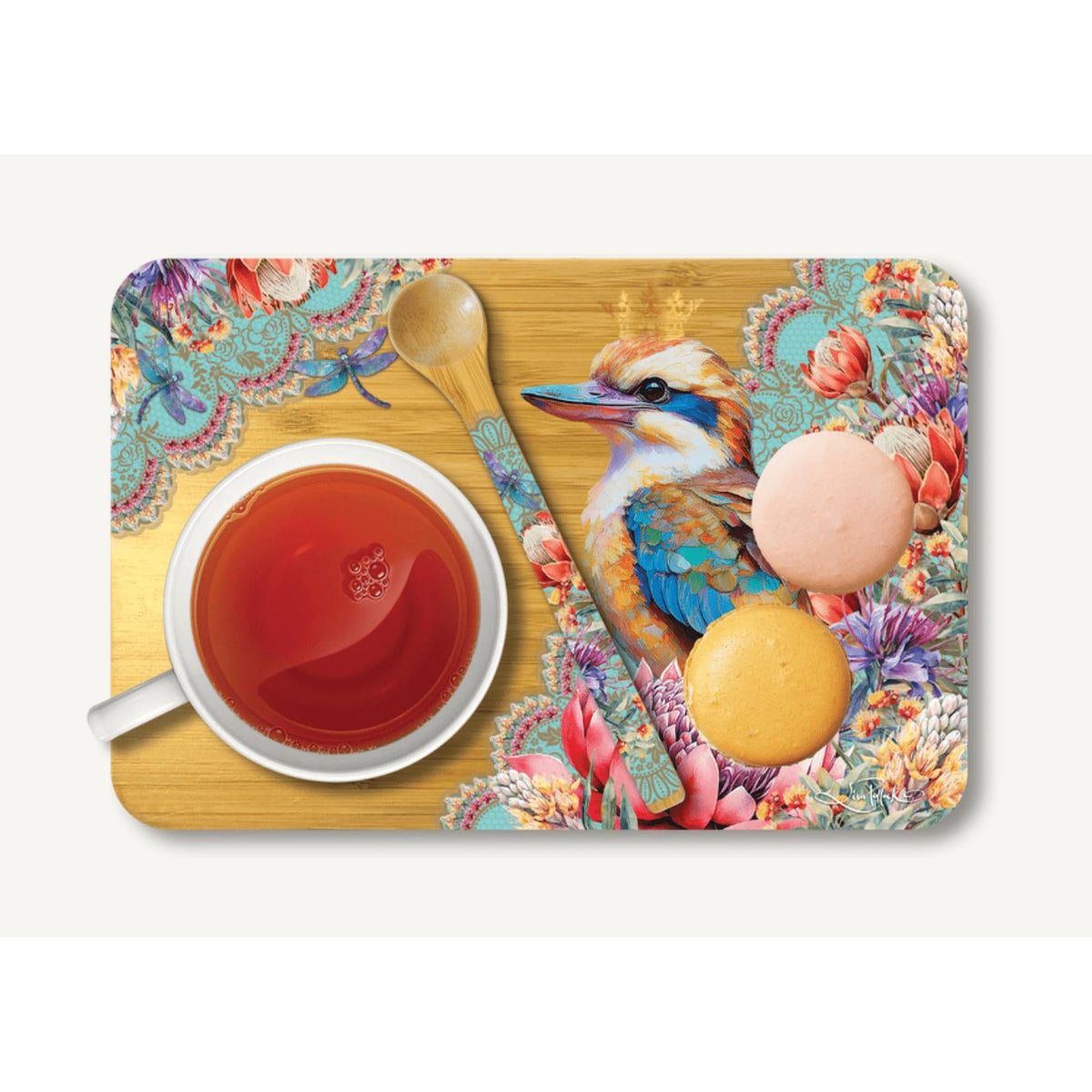 Tea Time Tray - Vintage Kookaburras – Chefs Bazaar
